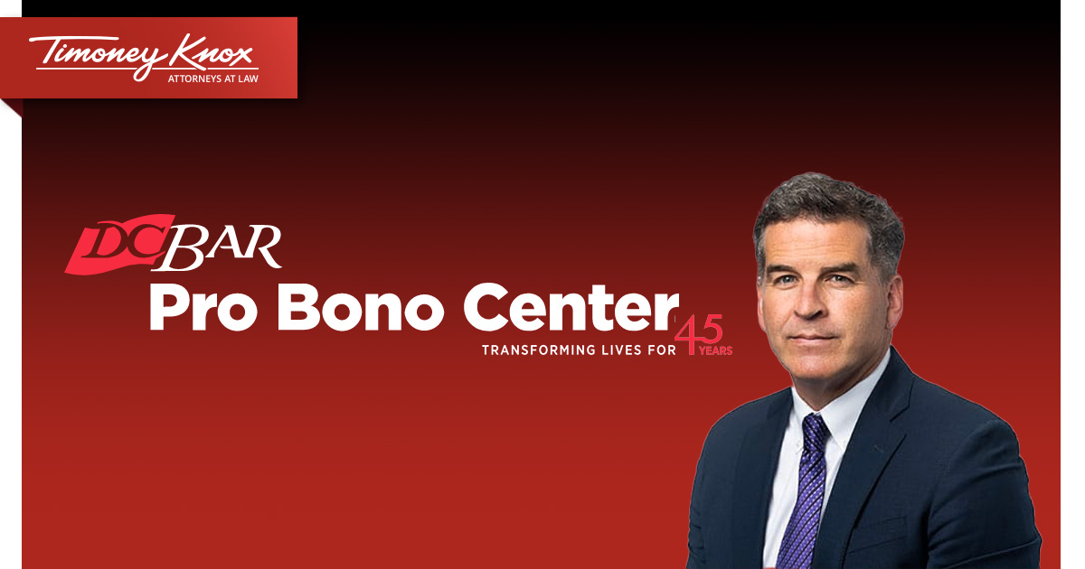 Pro Bono Work of Keith Vernon - Timoney Knox LLP